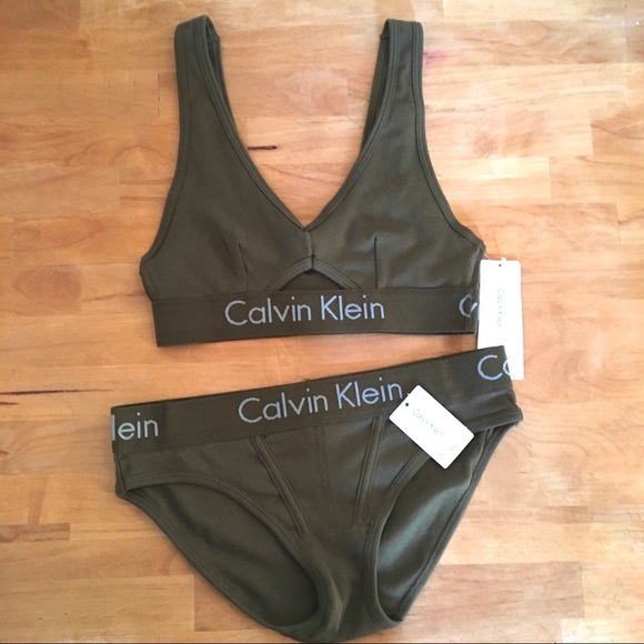 Calvin Klein | Intimates & Sleepwear | Calvin Klein Cutout Bra And ...
